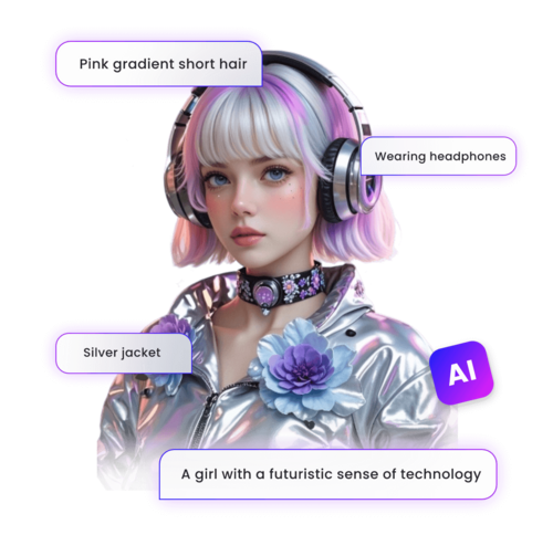 Free AI Girl Generator - Create AI Girl from Text & Image | Clipfly