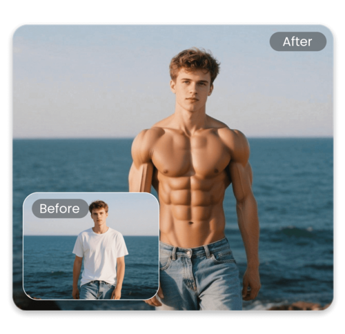 AI Muscle Generator Free Online - Create Muscle Growth Videos | Clipfly