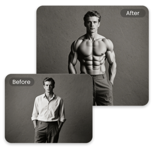 AI Muscle Generator Free Online - Create Muscle Growth Videos | Clipfly