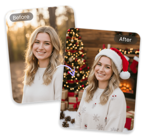 Free AI Christmas Photo Generator Online: Make Christmas Art | Clipfly