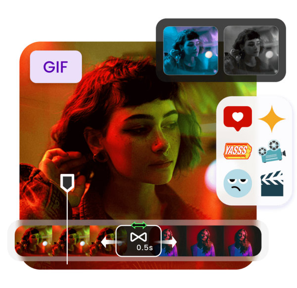 Free Image to GIF Converter: Convert Image to GIF Online | Clipfly