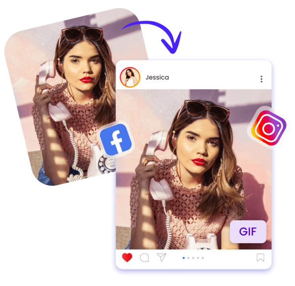 Free Image to GIF Converter: Convert Image to GIF Online | Clipfly