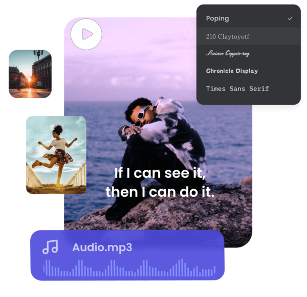Free Lyric Video Maker Online: Add Lyrics to Video | Clipfly
