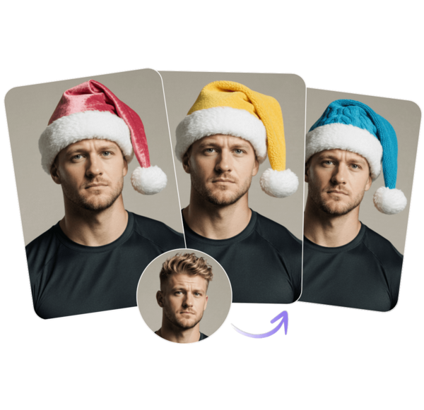 Santa Hat Adder: Add Santa Hat to Photo Online Free | Clipfly