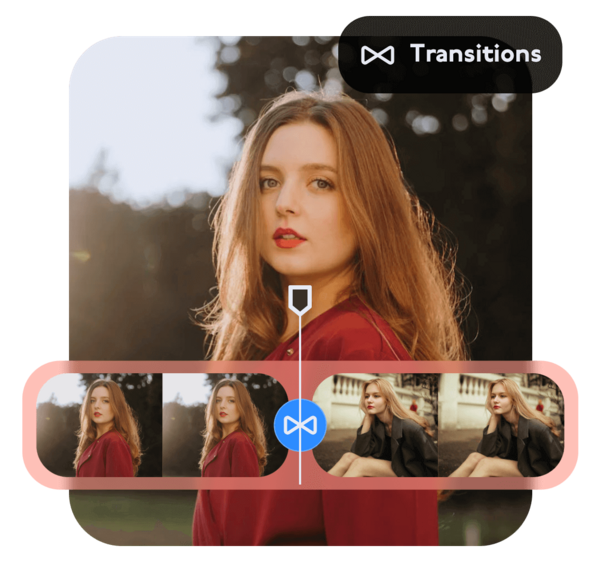 Free Online Video Transitions: Add Effects & Motion | Clipfly