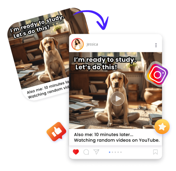 Gerador de Vídeo Meme IA: Crie vídeos de meme engraçados a partir de ...