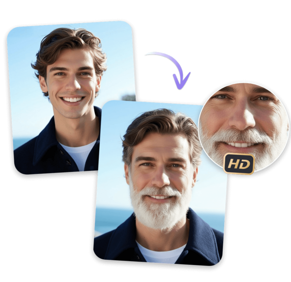 Old Filter: What Will I Look Like When I'm Older | Free | Clipfly
