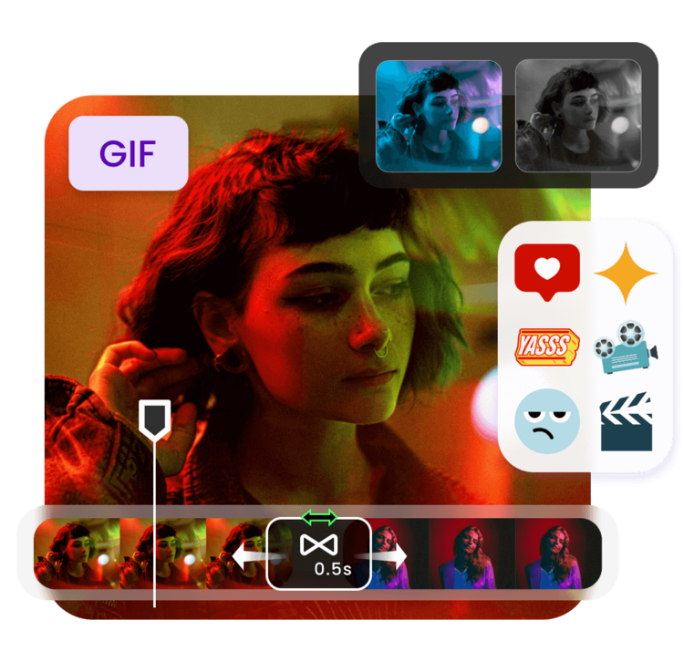 Free Image to GIF Converter: Convert Image to GIF Online | Clipfly