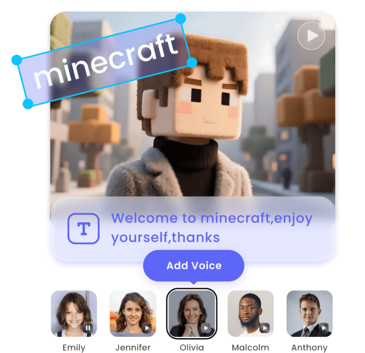 Free AI Minecraft Video Generator | Clipfly