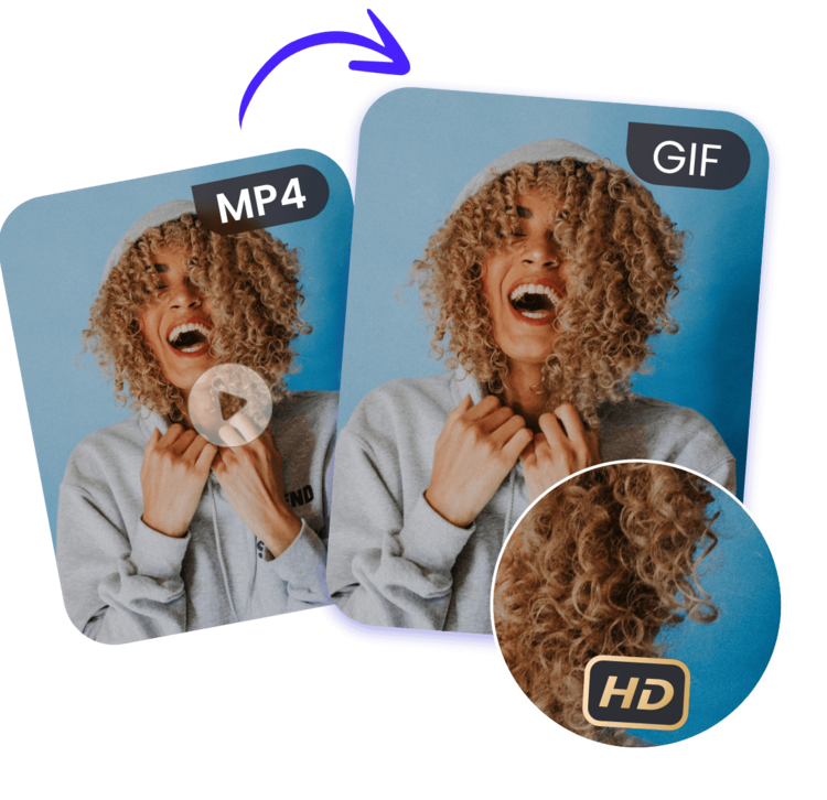 Free MP4 to GIF Converter: Convert MP4 to GIF Online | Clipfly