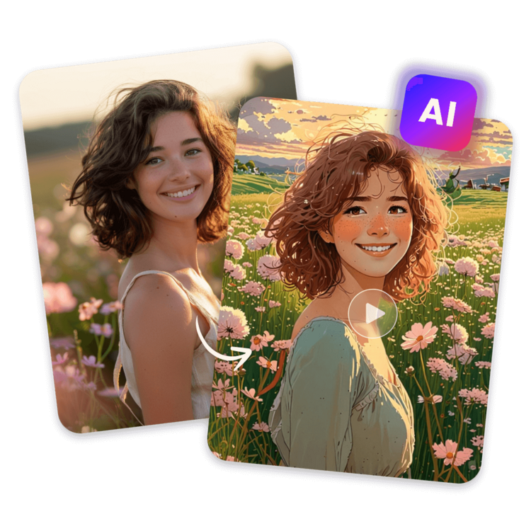 AI Anime Video Generator Online – Studio Ghibli Effects