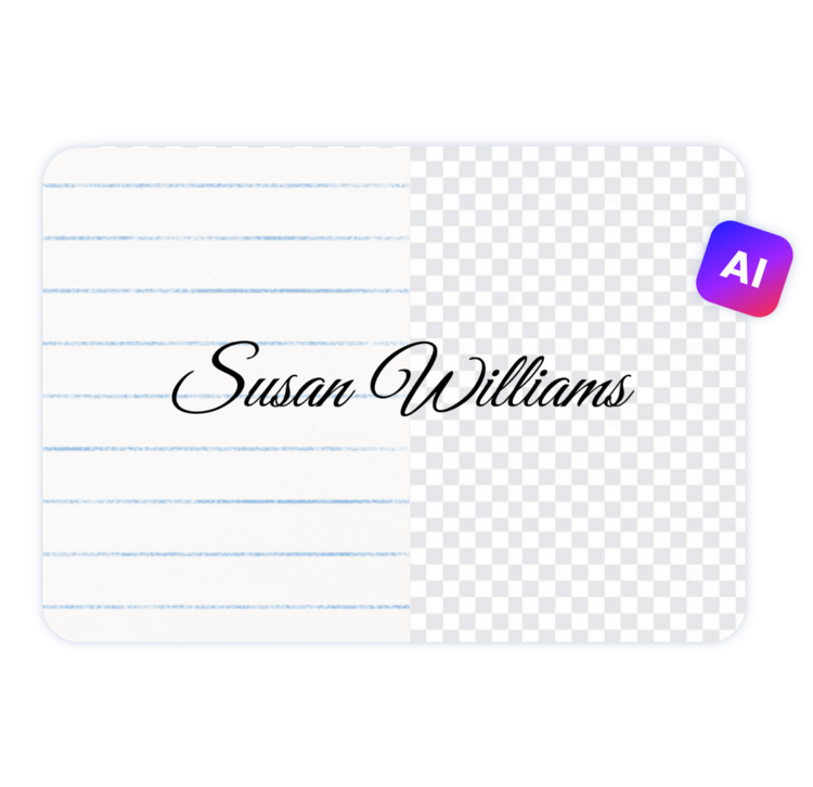 Remove Background from Signatures for Free | Clipfly