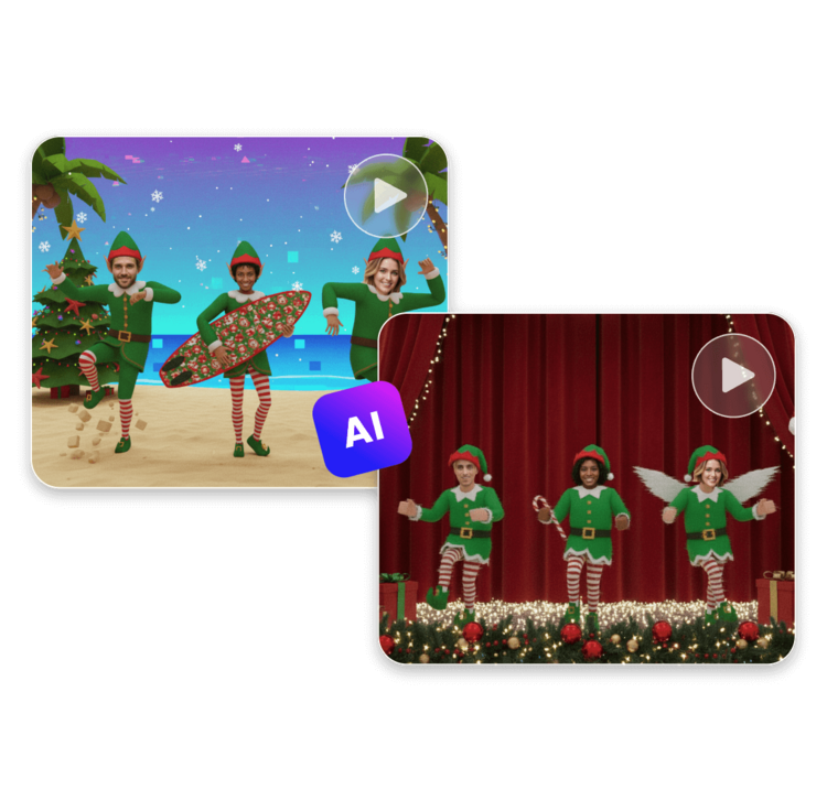 Elf Yourself Online: Make Dancing Elves with Your Face | Clipfly
