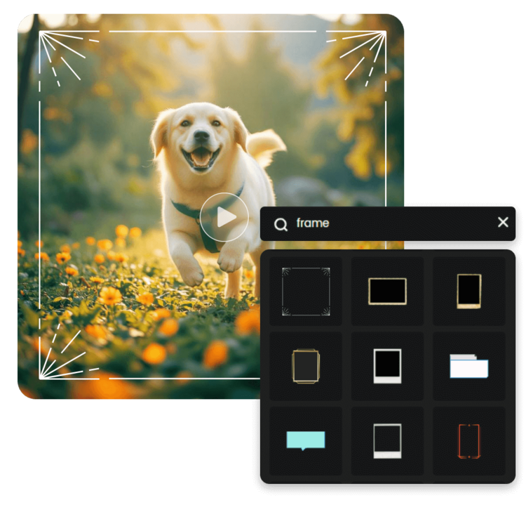 Add Frame to Video Online for Free:Video Frames & Borders | Clipfly
