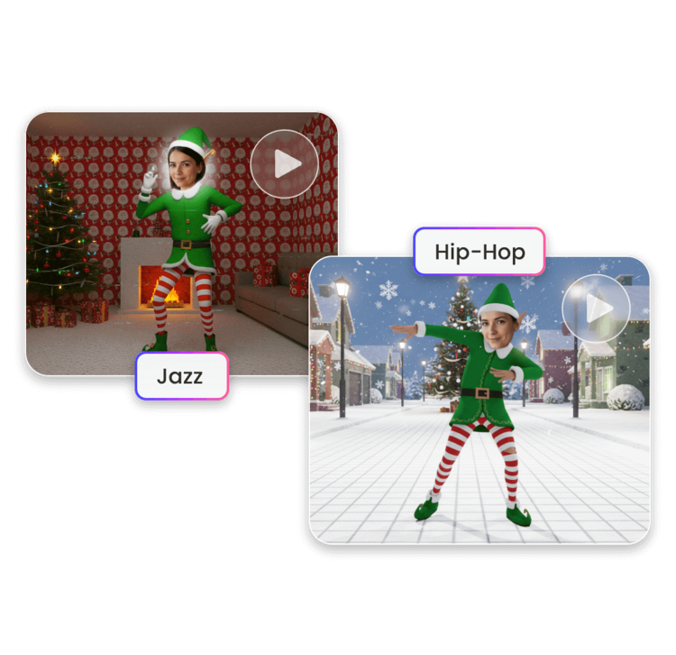 Elf Yourself Online: Make Dancing Elves with Your Face | Clipfly