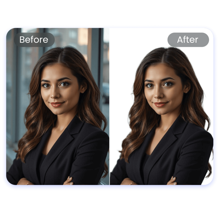 Add White Background to Photo Online for Free | Clipfly