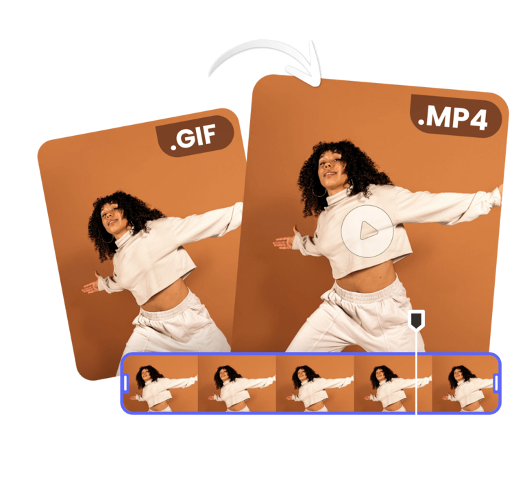GIF to MP4 Converter: Easily Transform GIF to MP4 Online | Clipfly