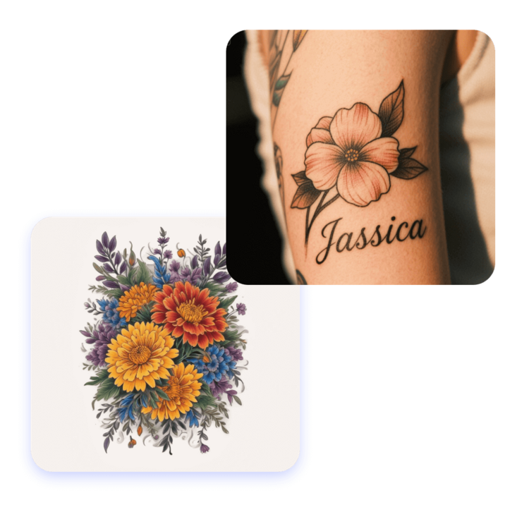 AI Tattoo Generator: Design a Tattoo Online Free | Clipfly