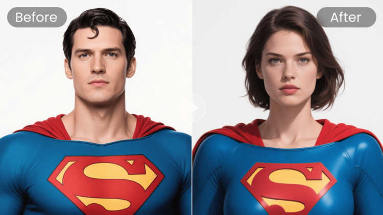 AI Gender Swap Online for Free - AI Sex Change Generator | Clipfly