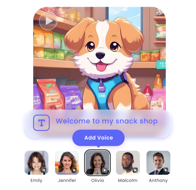 Online AI Cartoon Video Generator from Text and Image