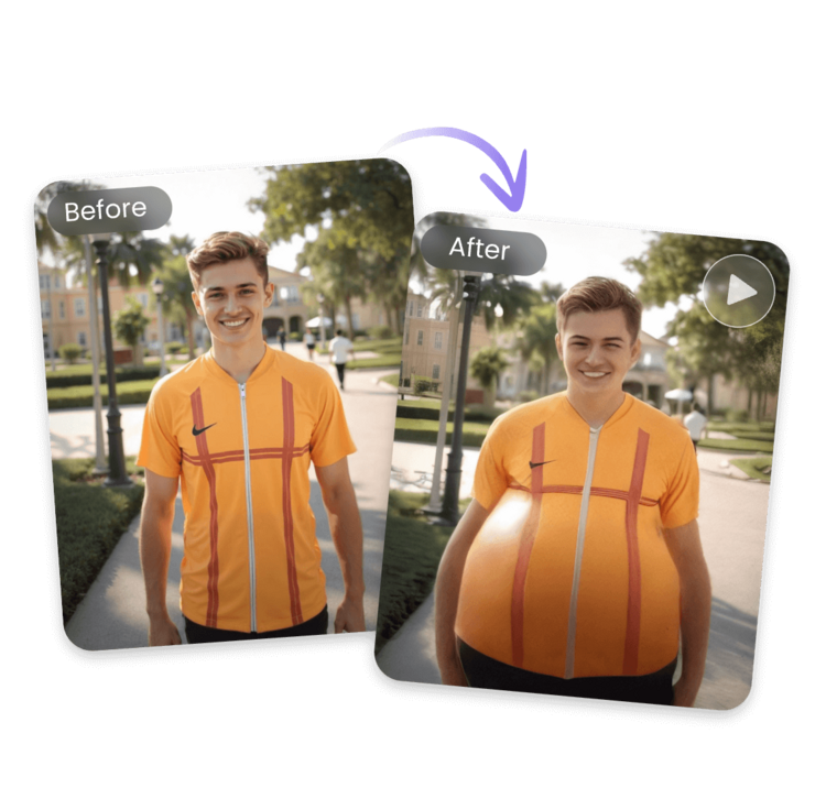Body Inflation AI: Generate Inflation Body Video Online Free | Clipfly