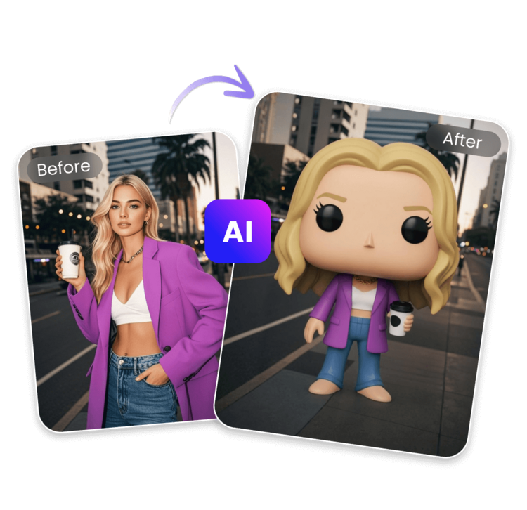 Funko Pop Maker: Create Your Own Funko Pop from Photo | Clipfly