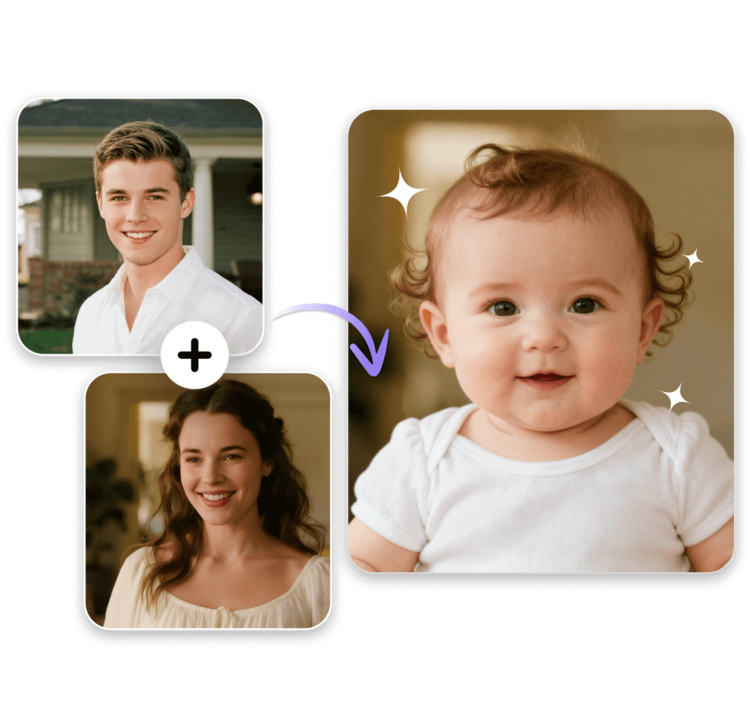 Free AI Baby Face Generator Online: See Your Future Baby | Clipfly