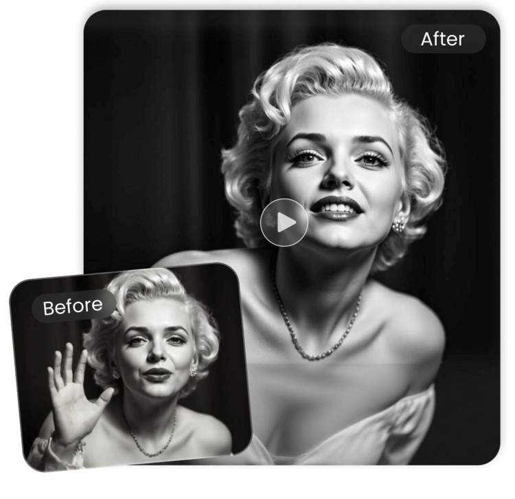 Animate Old Photos: Bring Old Photos to Life Online Free