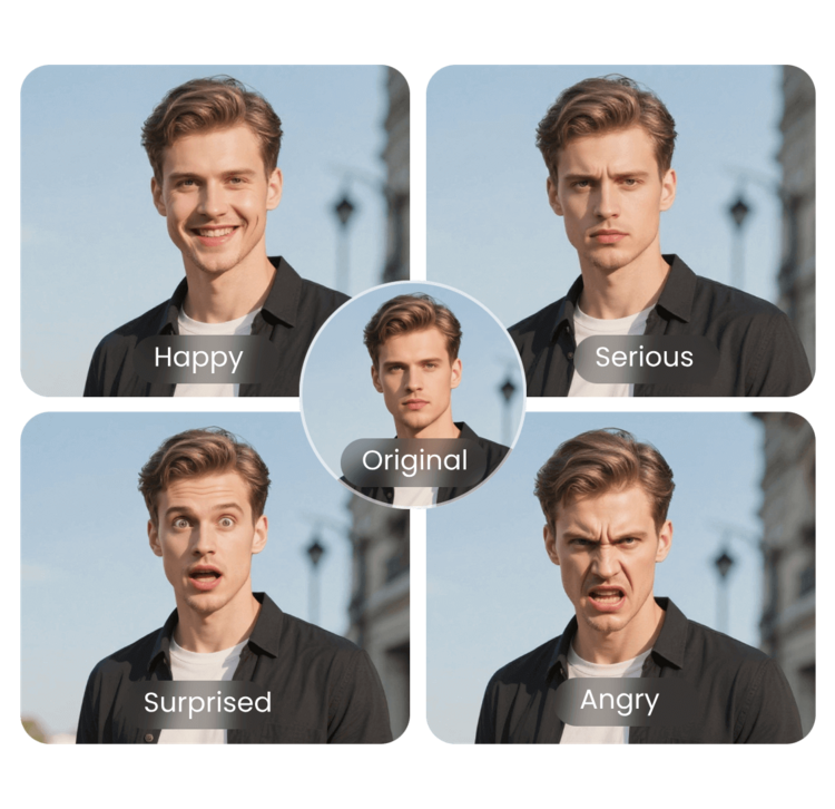 AI Face Expression Changer - Change Facial Expression | Clipfly