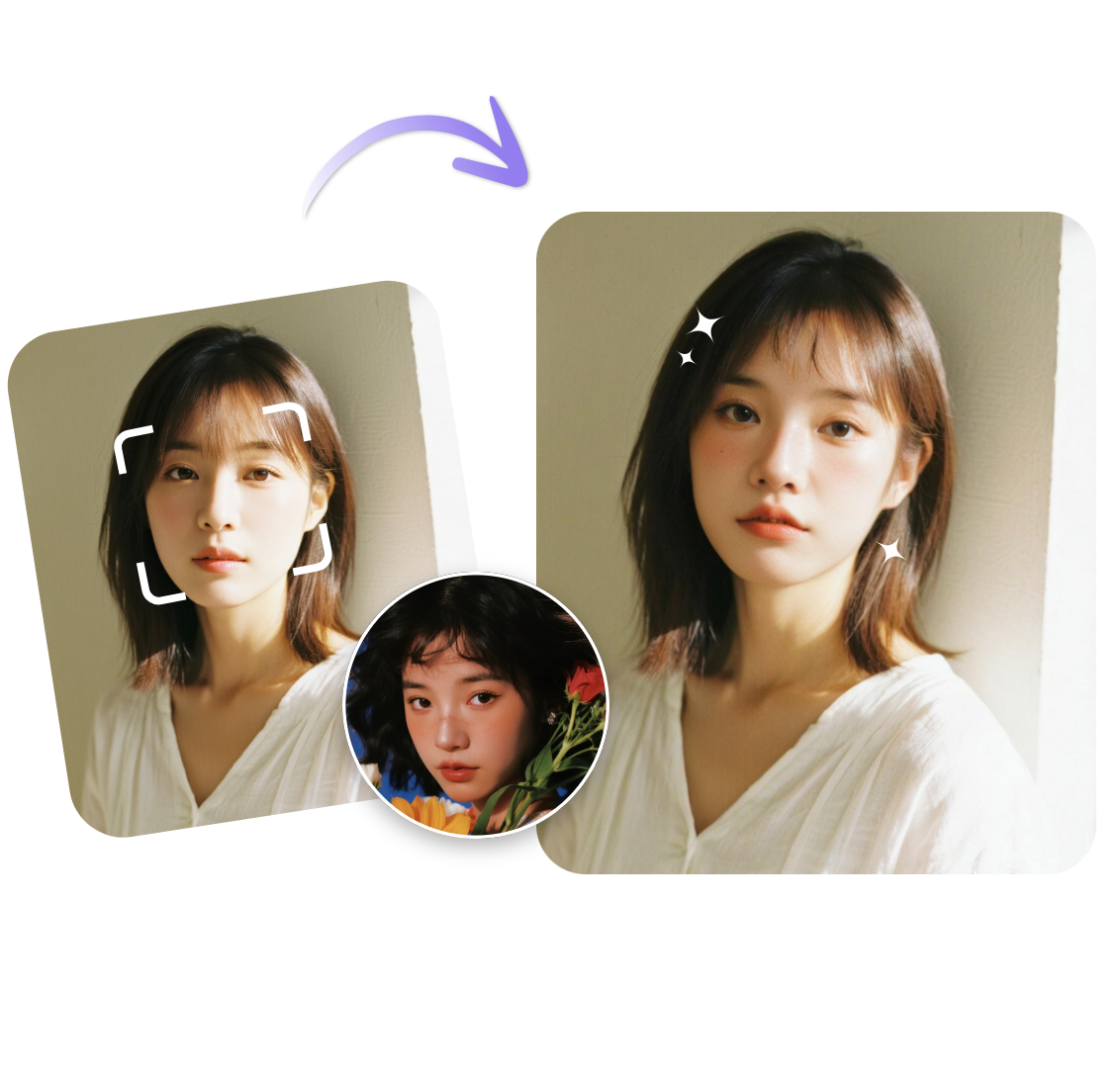 AIアイコラ｜無料でアイコラ画像・動画を作成するサイト-Clipfly