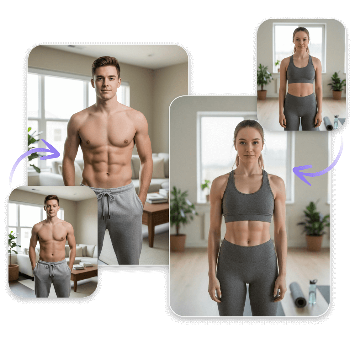 AI Abs Generator Online Free: Add Realistic Abs to Photos with AI | Clipfly