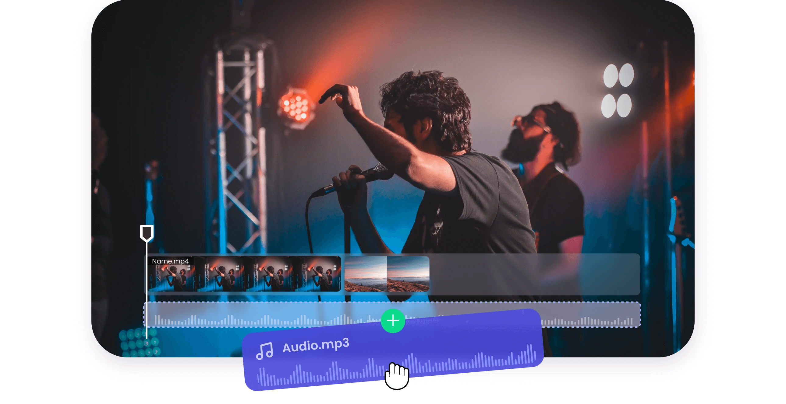 Add Audio to Video Online for Free Without Watermark | Clipfly